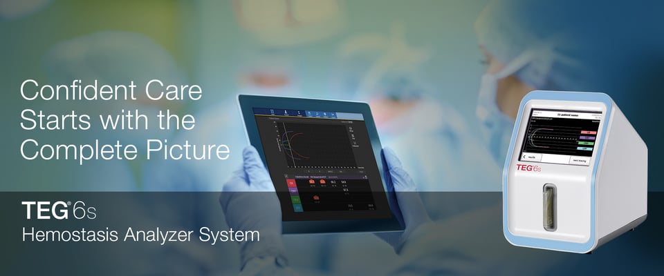 TEG 6s Hemostasis Analyzer System