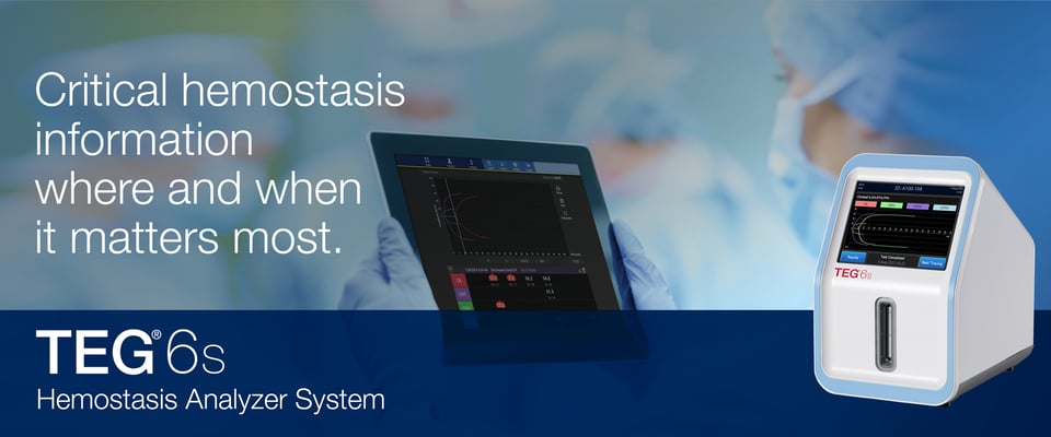 TEG 6s Hemostasis Analyzer System | Haemonetics Hospital Solutions